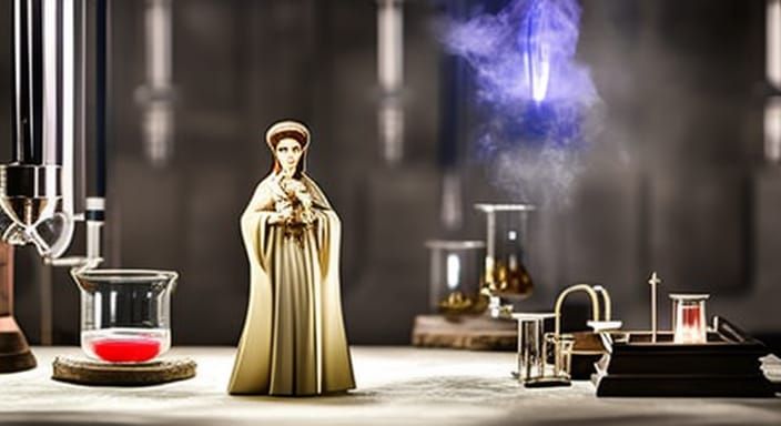 A laboratory for an elixir of eternal life. - AI Generated Artwork ...