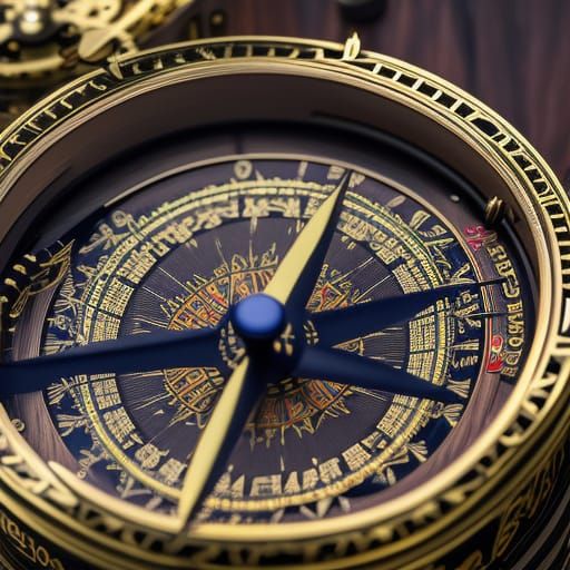 Compass - AI Generated Artwork - NightCafe Creator