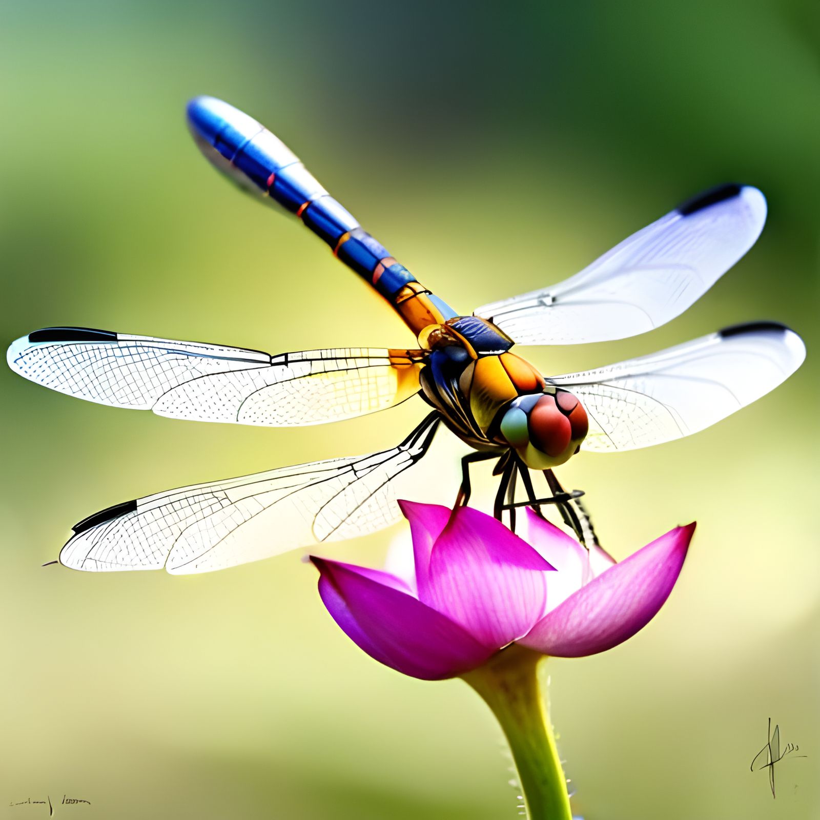 Dragonfly - AI Generated Artwork - NightCafe Creator