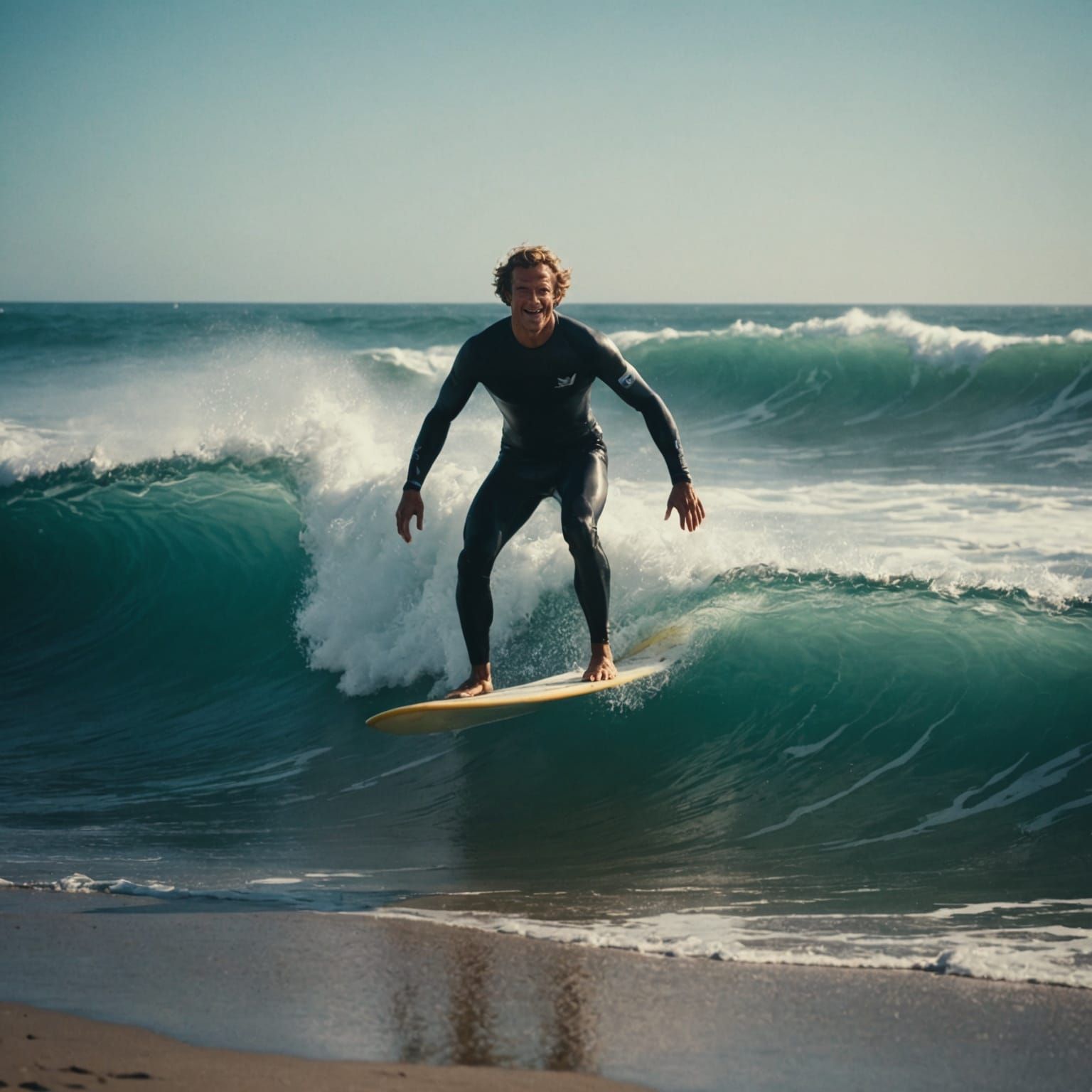 a Happy birthday Card for the famous big waves Surfer Freddy Olander ...