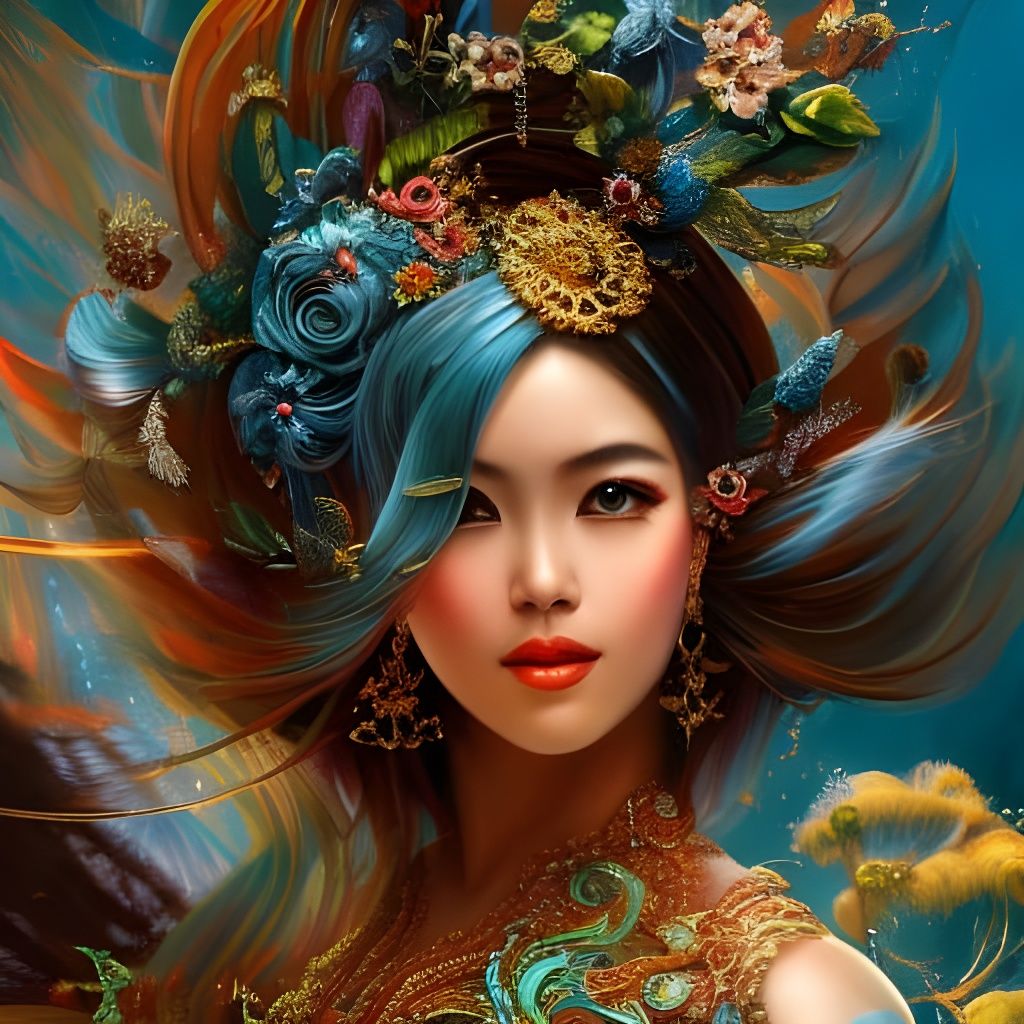 fantasy woman - AI Generated Artwork - NightCafe Creator