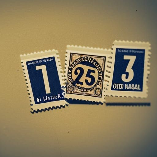 Stamps - AI Generated Artwork - NightCafe Creator