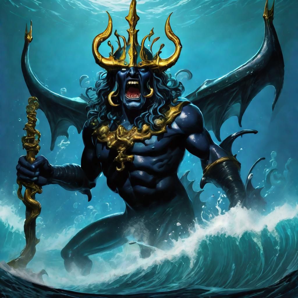 Hark Triton, hark! Bellow, bid our father the Sea King rise from the ...