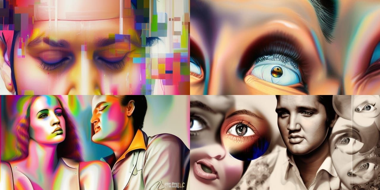 Elvis Presley - AI Generated Artwork - NightCafe Creator