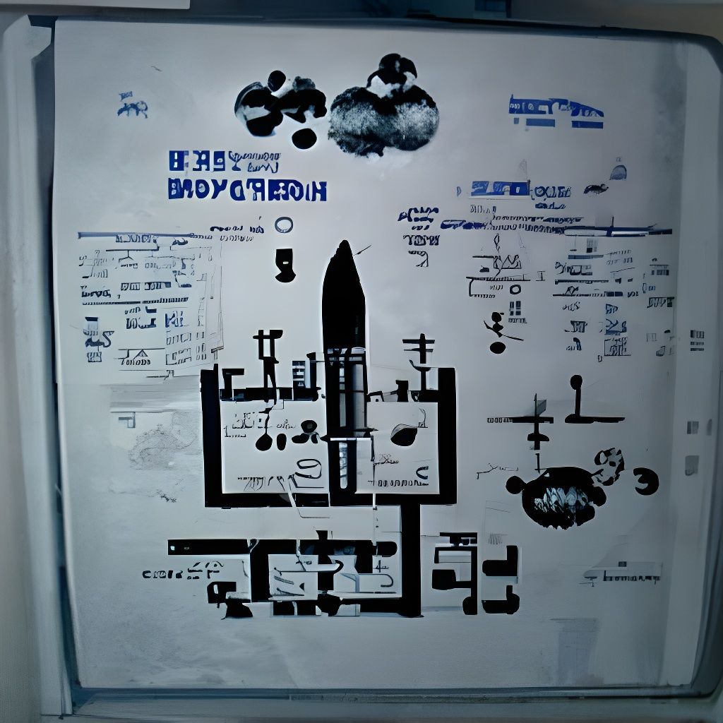 hydrogen bomb blueprint - AI Generated Artwork - NightCafe Creator