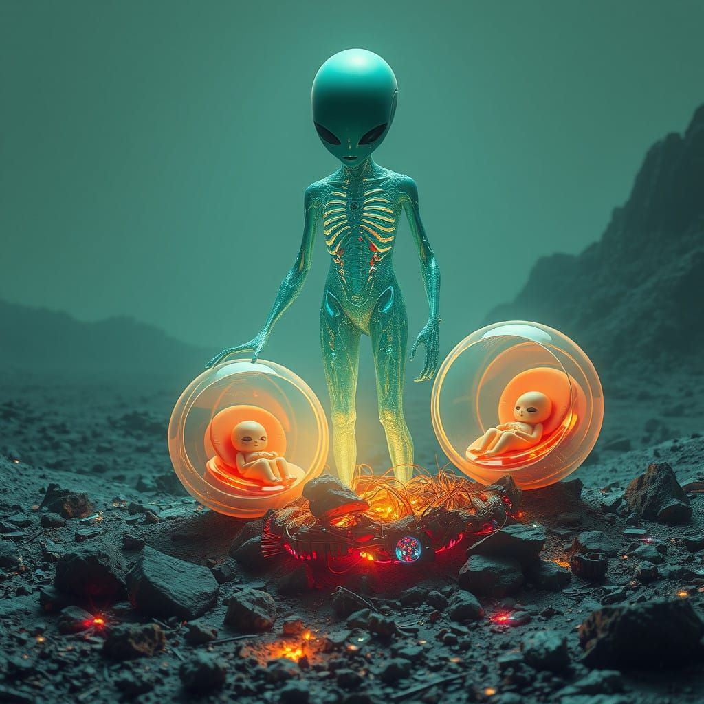 Alien baby care - Alien baby care