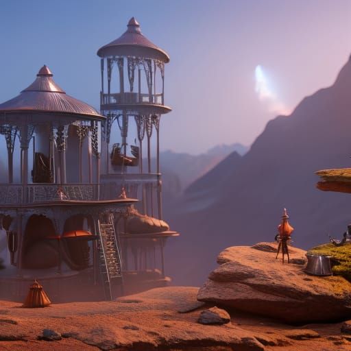 Alien Prison - AI Generated Artwork - NightCafe Creator