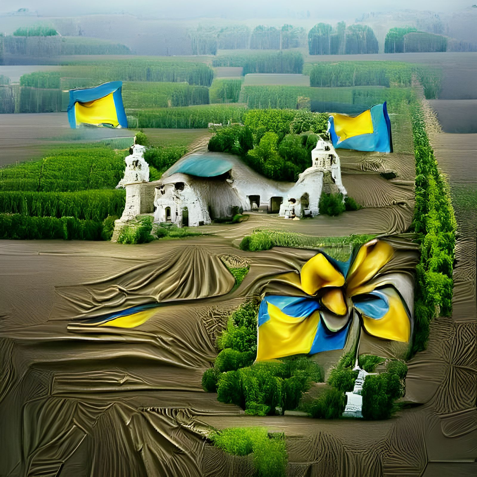 Ukraine United - AI Generated Artwork - NightCafe Creator