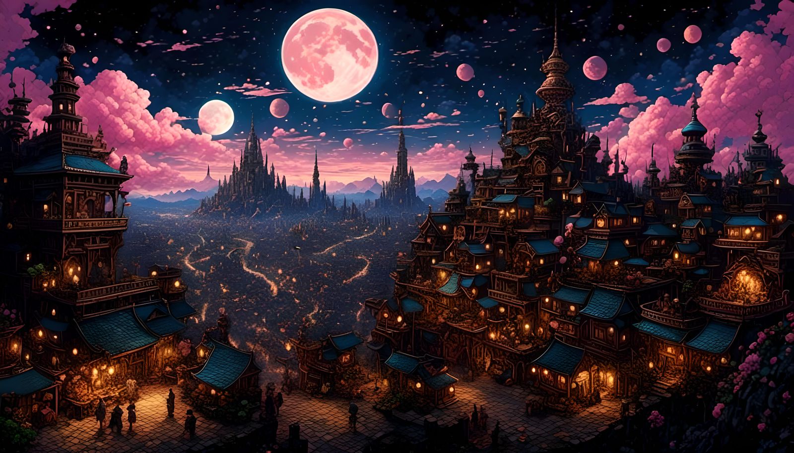 Great City of Alchemy - AI Generated Artwork - NightCafe Creator