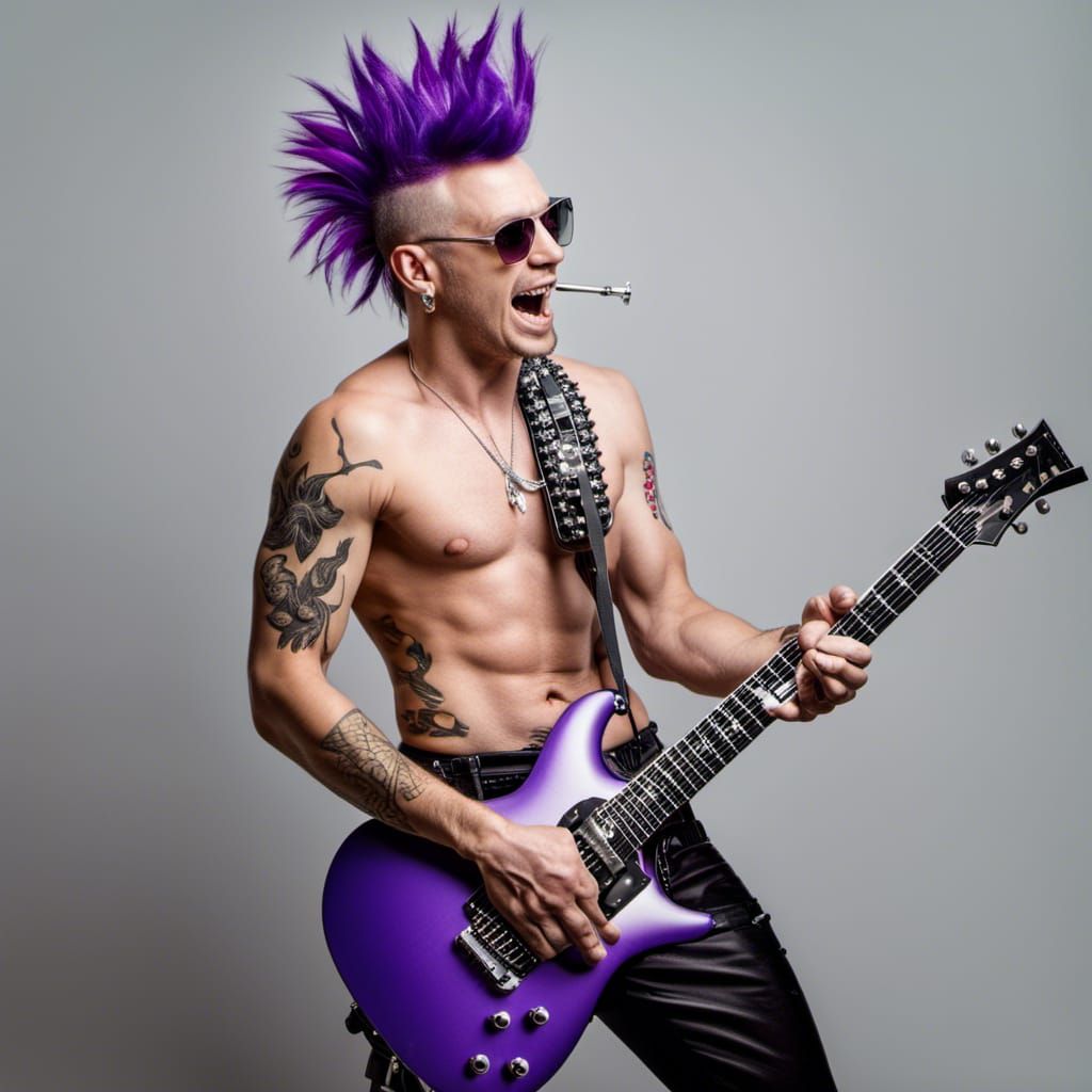 Heavy Metal Man 2 - AI Generated Artwork - NightCafe Creator