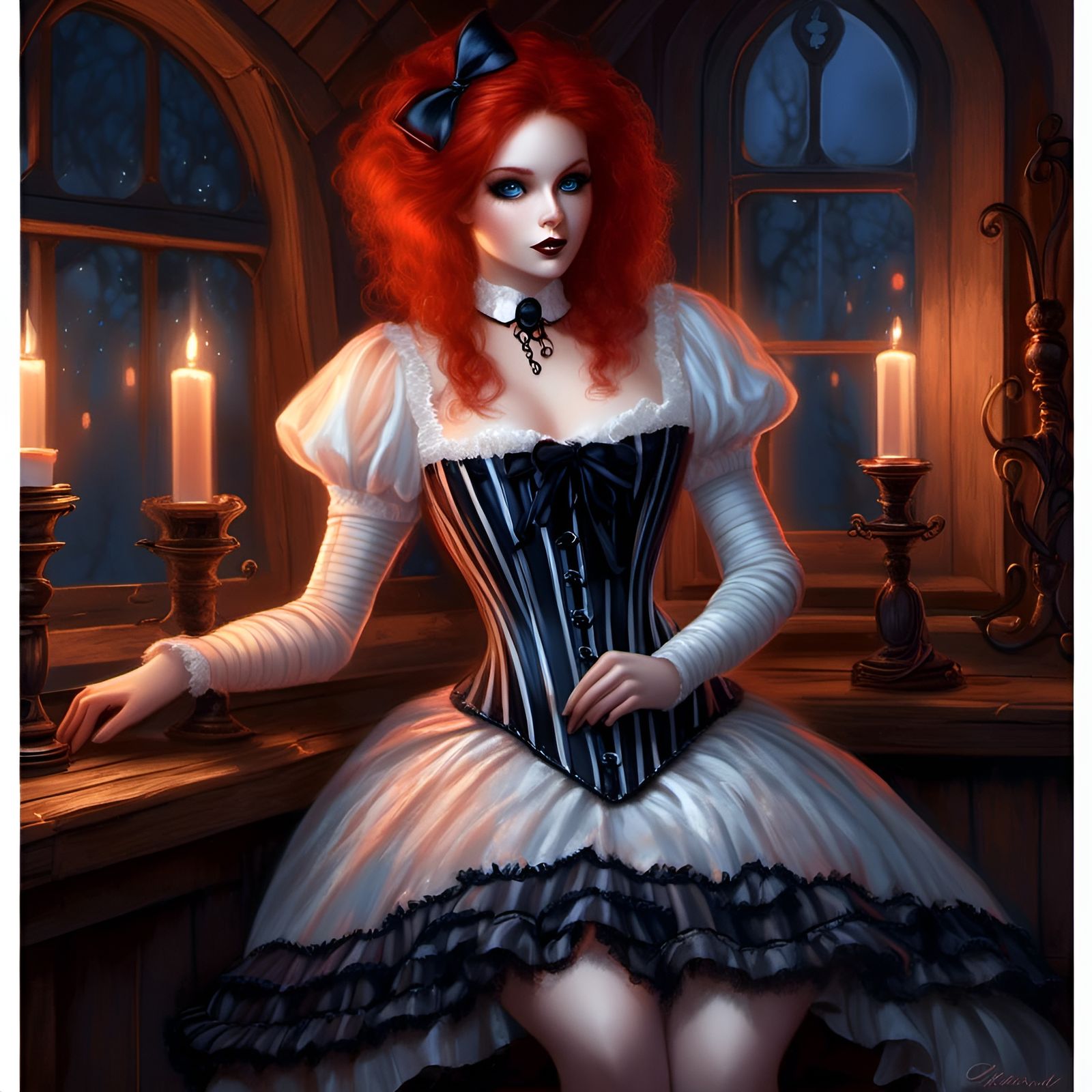 Red hair ragdoll - AI Generated Artwork - NightCafe Creator