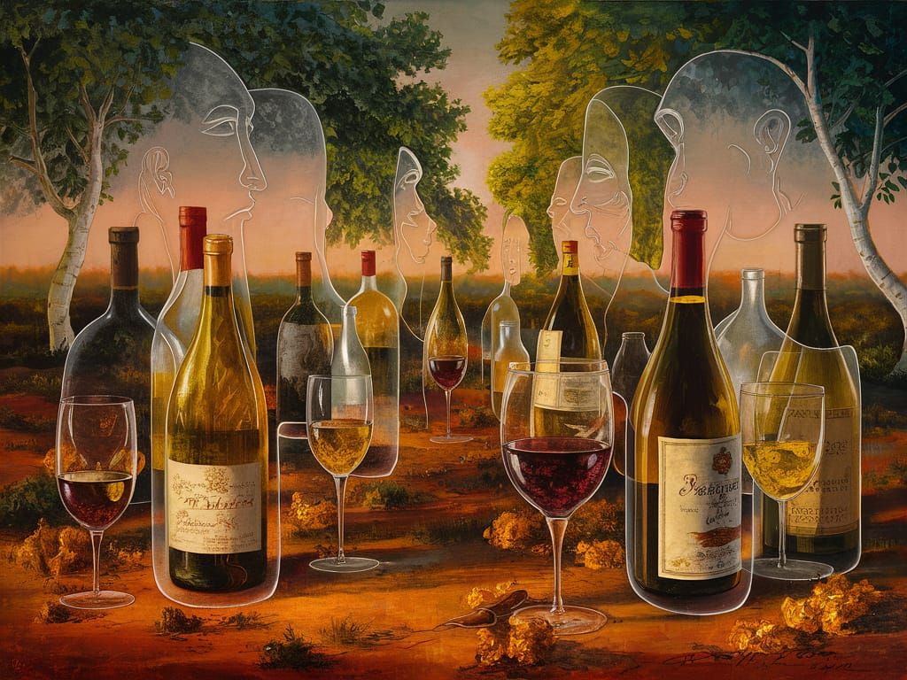 Wine - AI Generated Artwork - NightCafe Creator