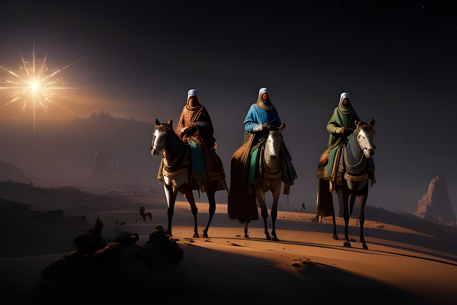 The Biblical Magi - AI Generated Artwork - NightCafe Creator