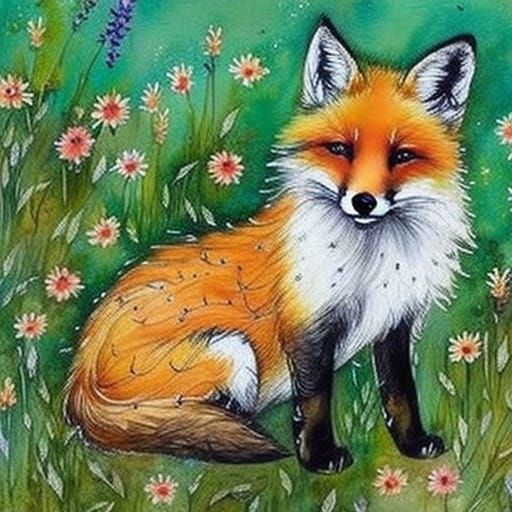 An adorably-cute quizzical baby fox - AI Generated Artwork - NightCafe ...