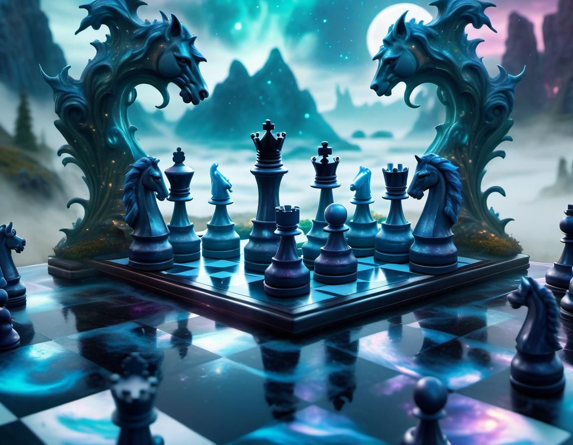 Mythical Realm Chess Land - AI Generated Artwork - NightCafe Creator