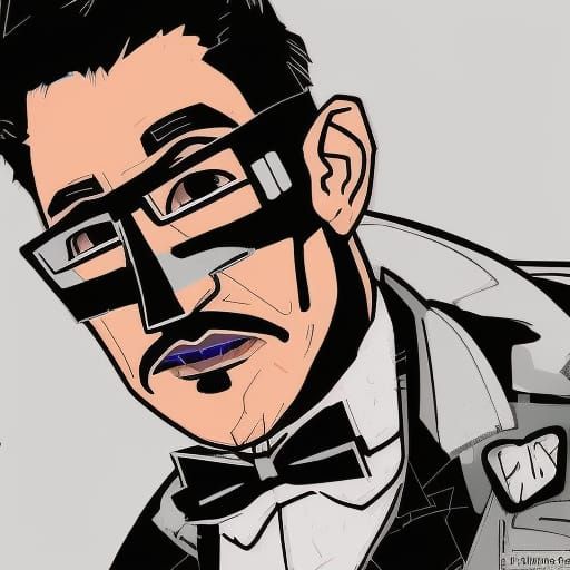 Markiplier as The Riddler - AI Generated Artwork - NightCafe Creator