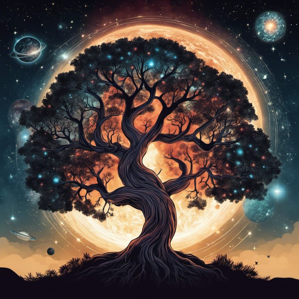 Tree Of Life - AI Generated Artwork - NightCafe Creator