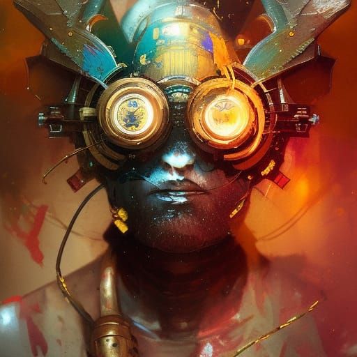 Clockwork God 2 - AI Generated Artwork - NightCafe Creator