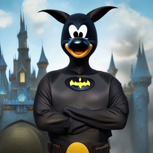 Goofy Batman - AI Generated Artwork - NightCafe Creator