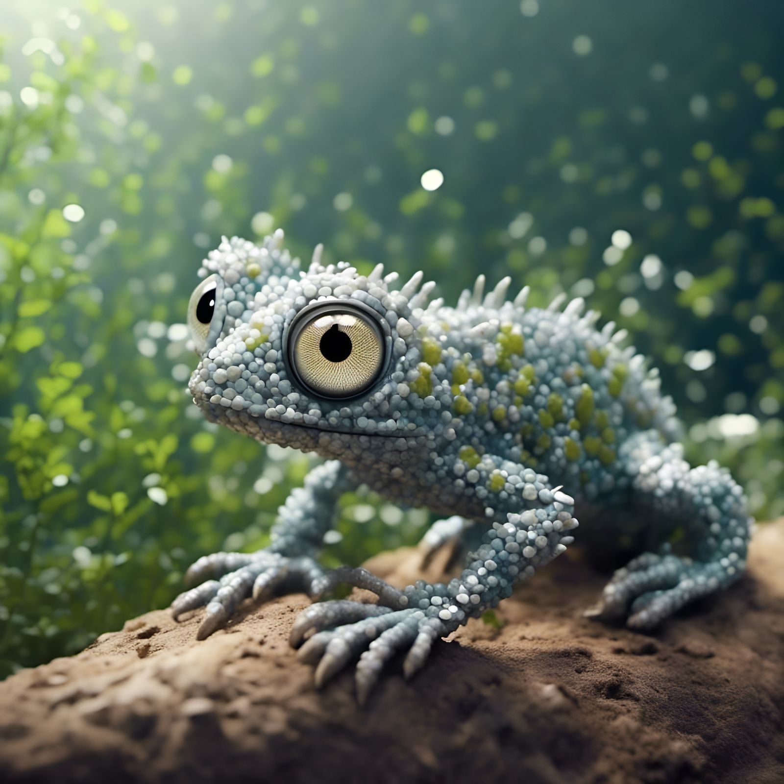 Mr. Fun-Guy Frog - AI Generated Artwork - NightCafe Creator