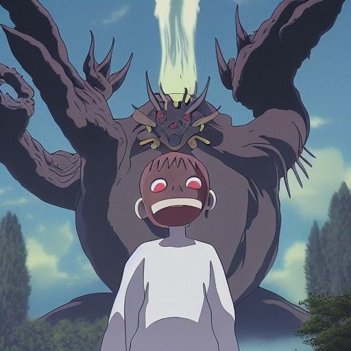 sleep paralysis demon by Studio Ghibli - AI Generated Artwork ...