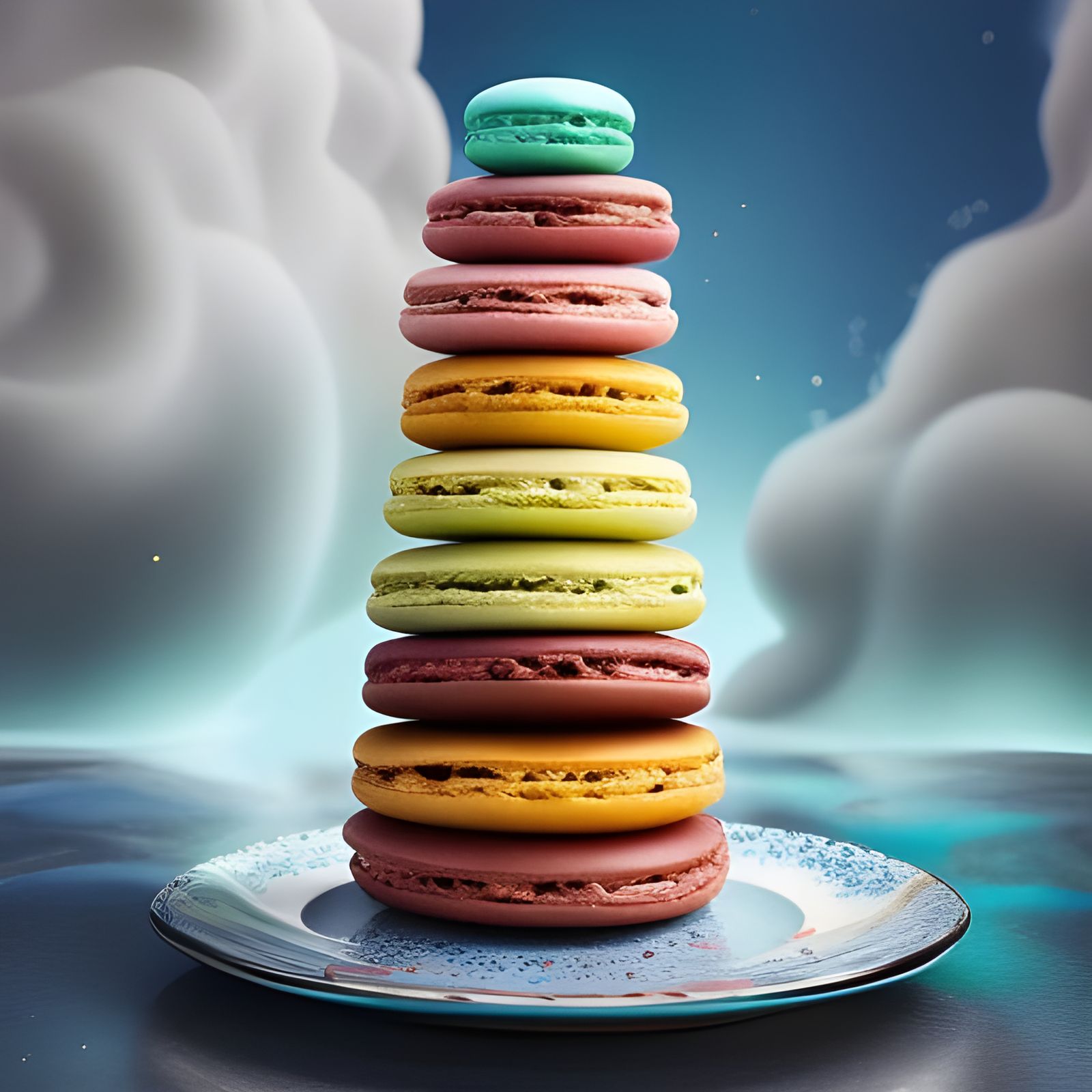 Macaroons! - AI Generated Artwork - NightCafe Creator