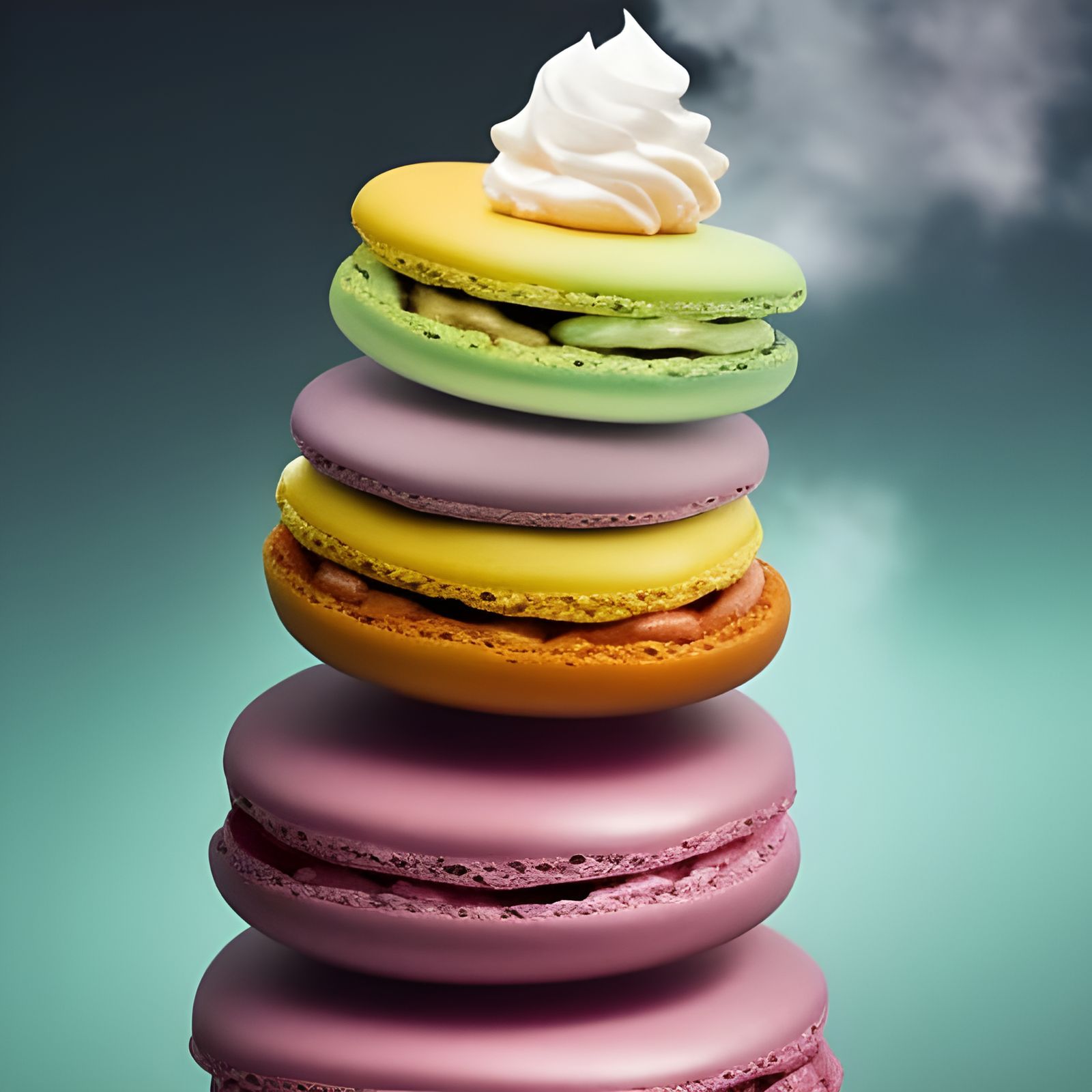 Macaroons! - AI Generated Artwork - NightCafe Creator