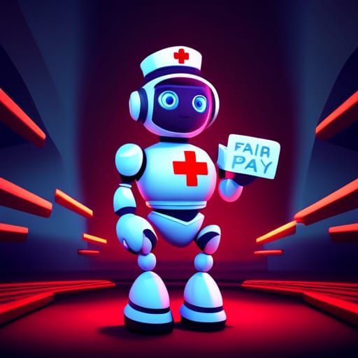 Nurse Robot - AI Generated Artwork - NightCafe Creator