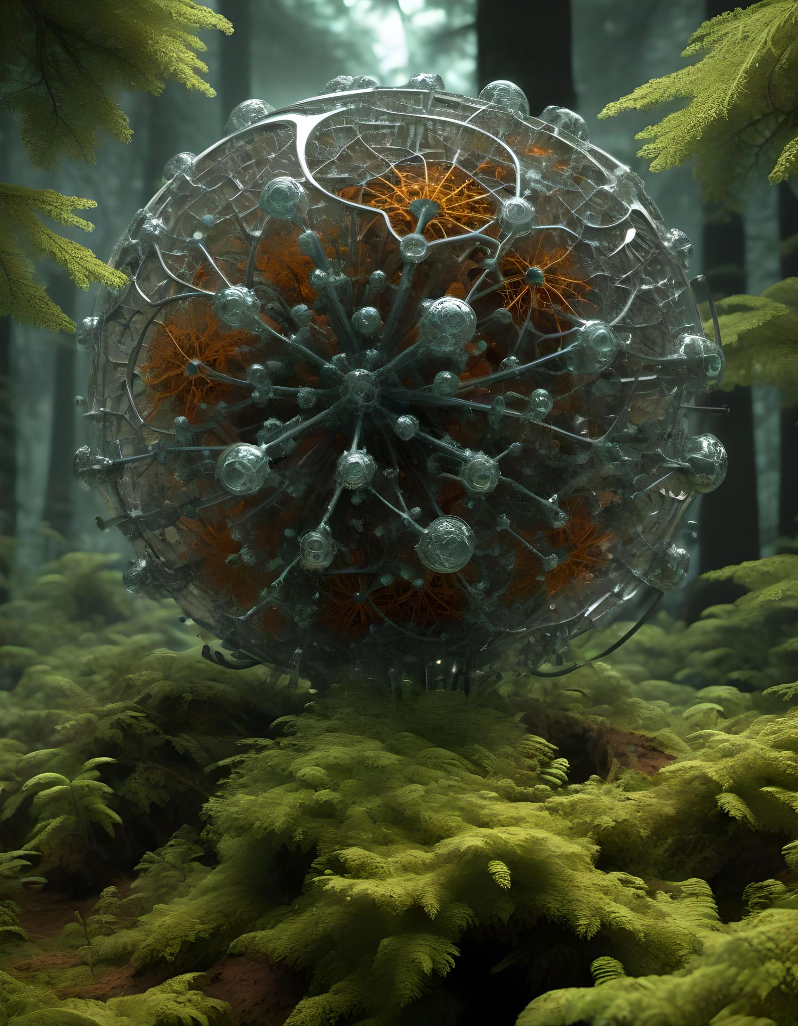 FOREST TECHNOLOGY - AI Generated Artwork - NightCafe Creator