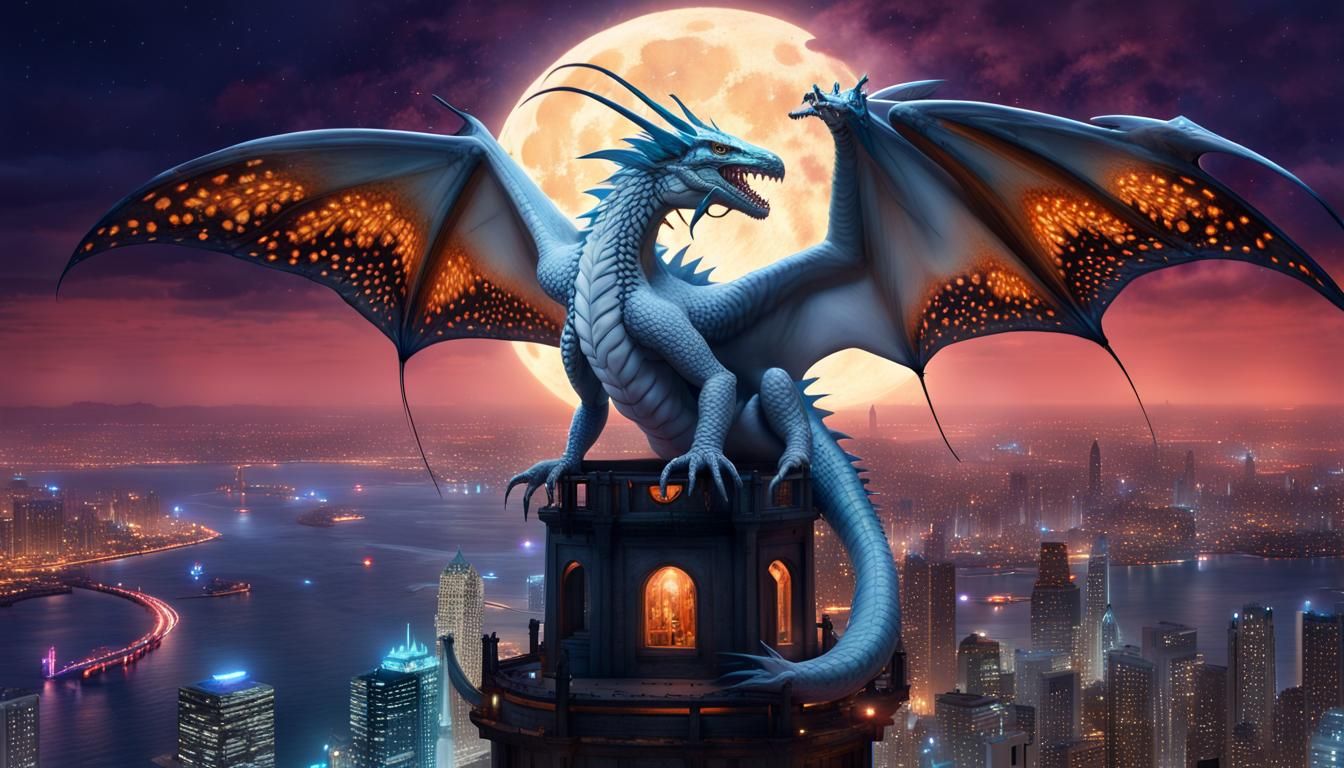 Dragon - AI Generated Artwork - NightCafe Creator