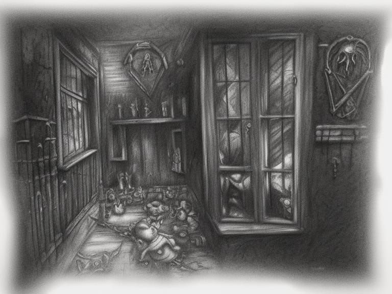 Cursed Basement V2 - AI Generated Artwork - NightCafe Creator