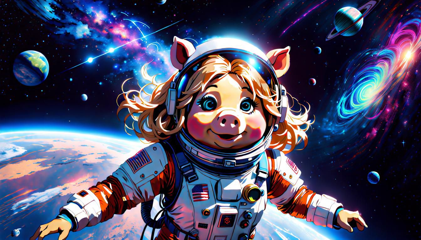 Pigs in Space! - AI Generated Artwork - NightCafe Creator