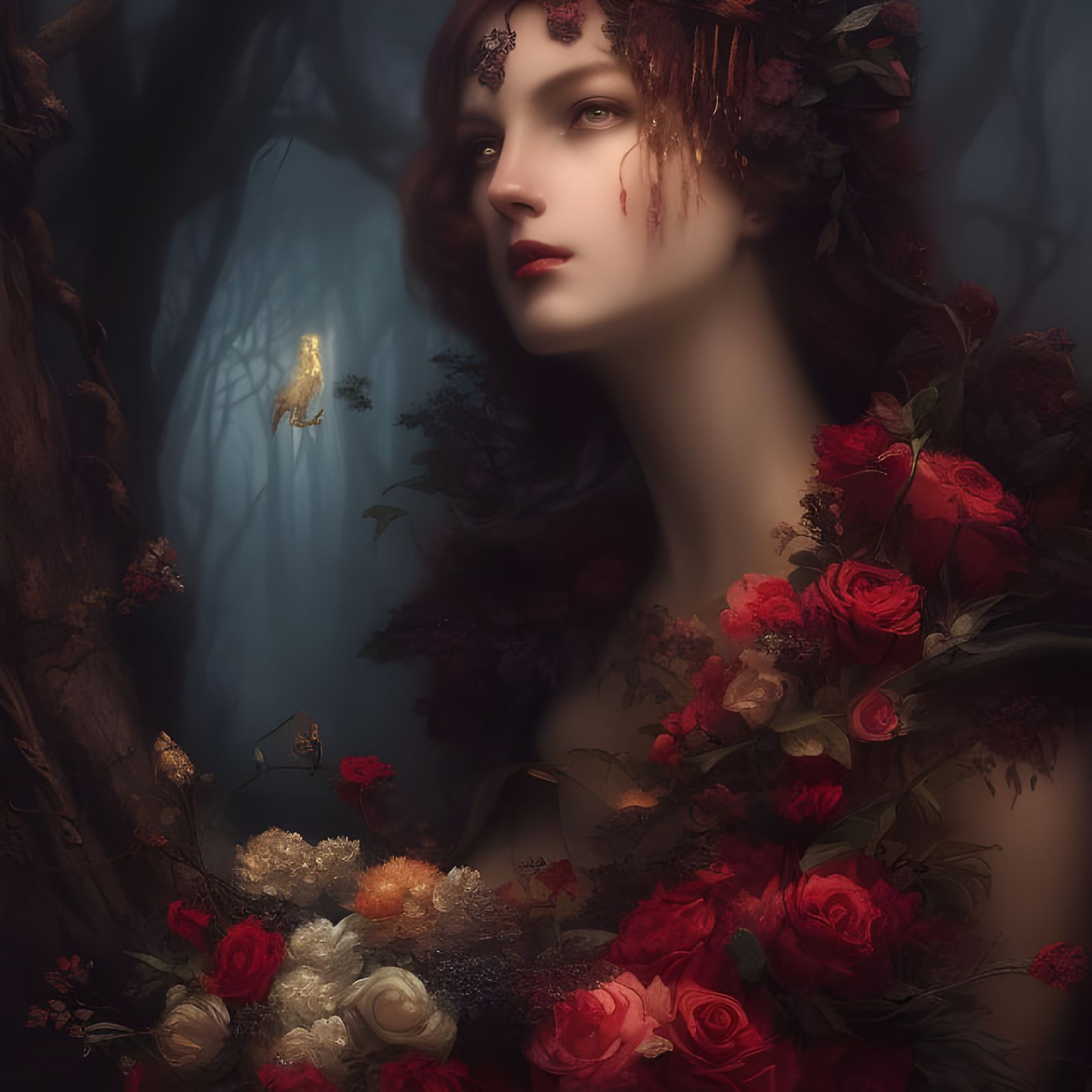 Memorial for a Songbird - AI Generated Artwork - NightCafe Creator