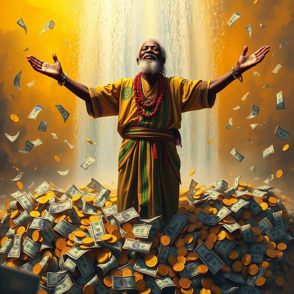 There is now a never ending source of money pouring in to our lives.