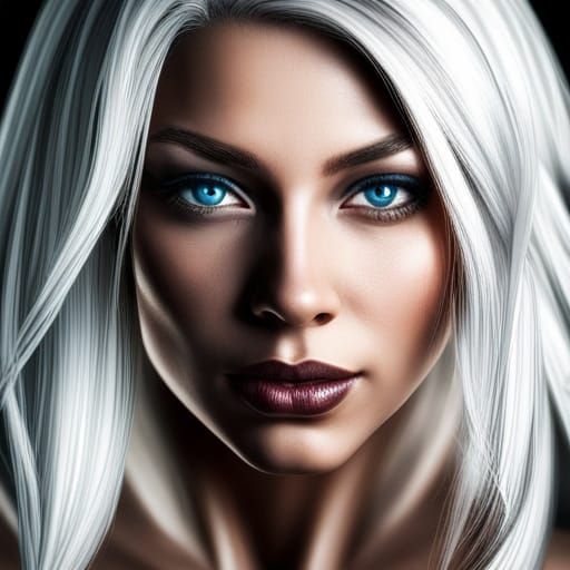 Trans - Hyperrealistic Portrait of a Beautiful Trans Woman