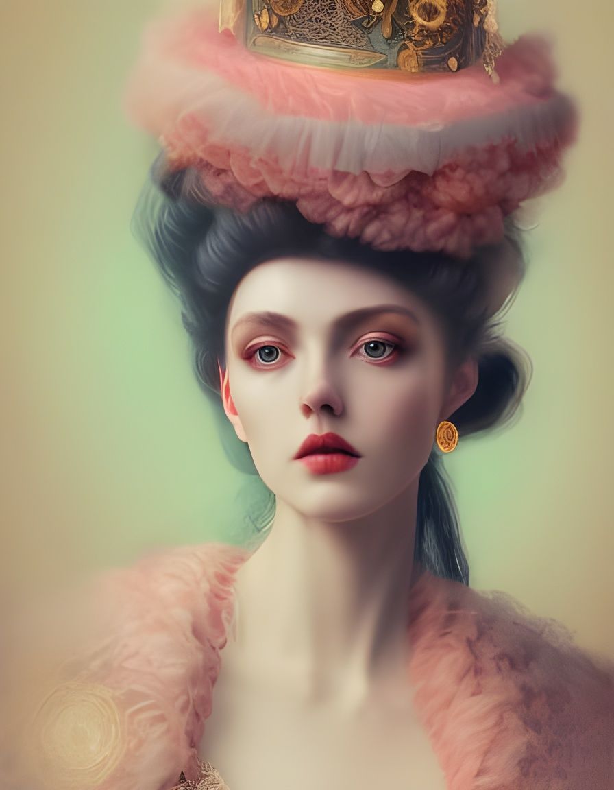 Soft Pink Tulle - AI Generated Artwork - NightCafe Creator