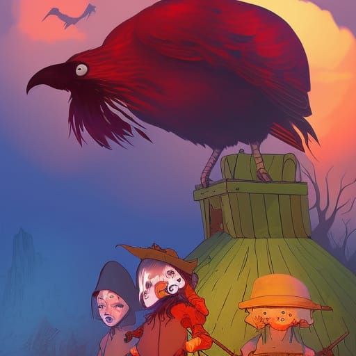 Just Caws - AI Generated Artwork - NightCafe Creator