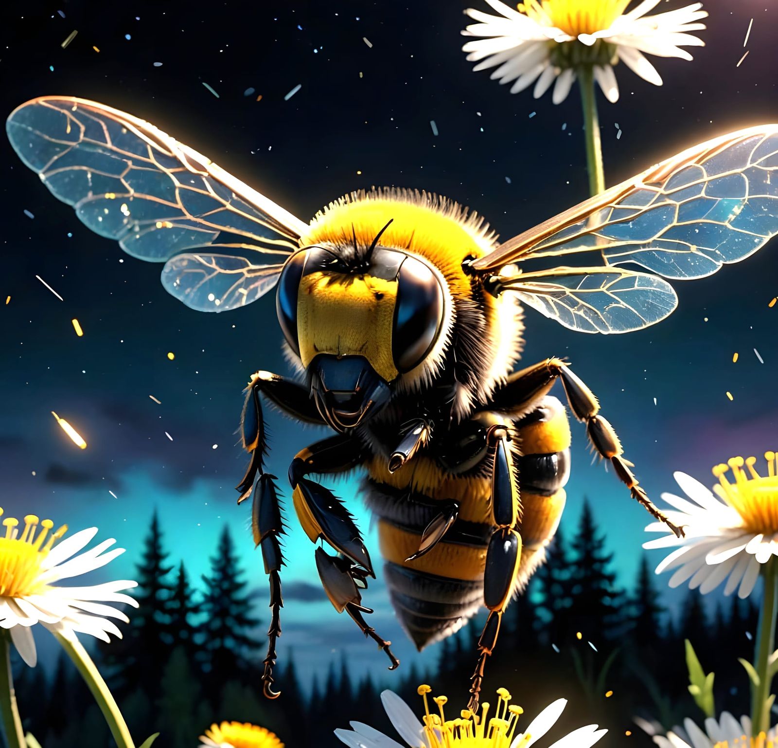 Honey Bee in the Clover - Honey Bee in the Clover