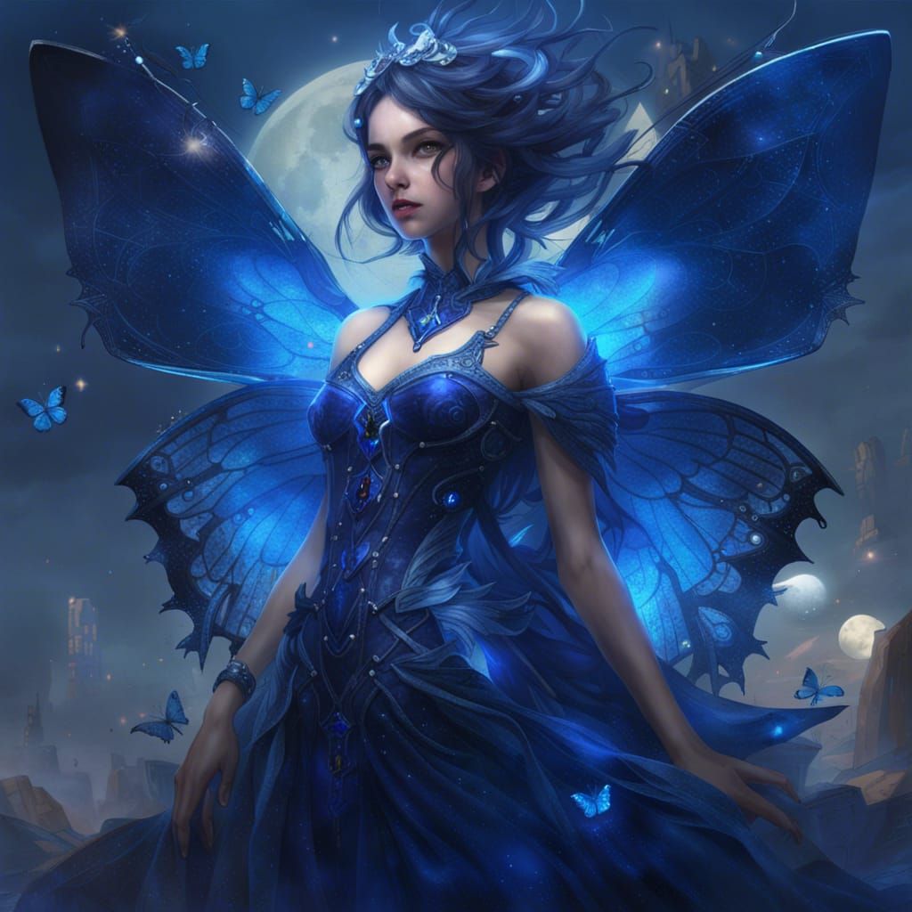 Lapis Lazuli 💙 - AI Generated Artwork - NightCafe Creator