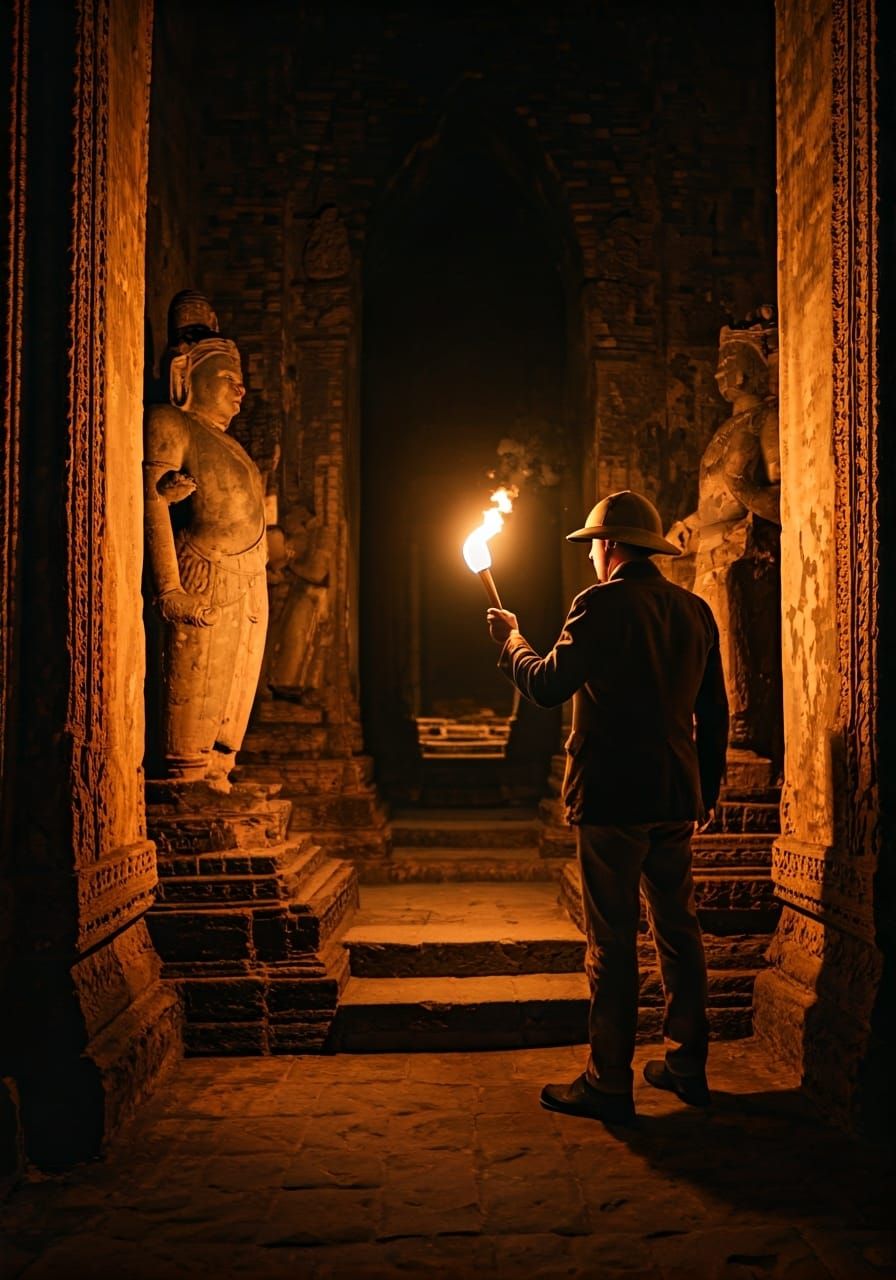 Look what I've found! - Explorer Uncovers Ancient Burmese Te...