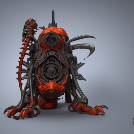 Ancient Alien Robot Toy - AI Generated Artwork - NightCafe Creator
