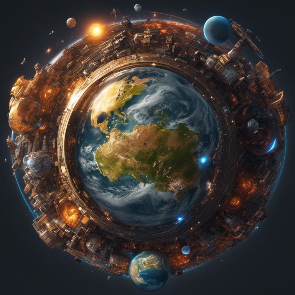 Superstructures - AI Generated Artwork - NightCafe Creator