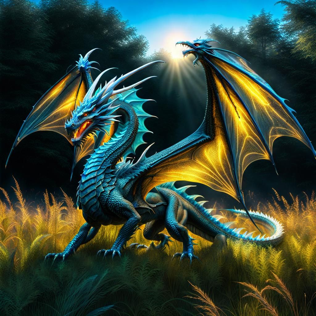 Dragon - AI Generated Artwork - NightCafe Creator
