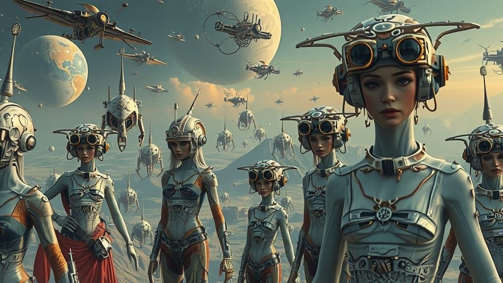 The most detailed science fiction environment with outrageous scene ...