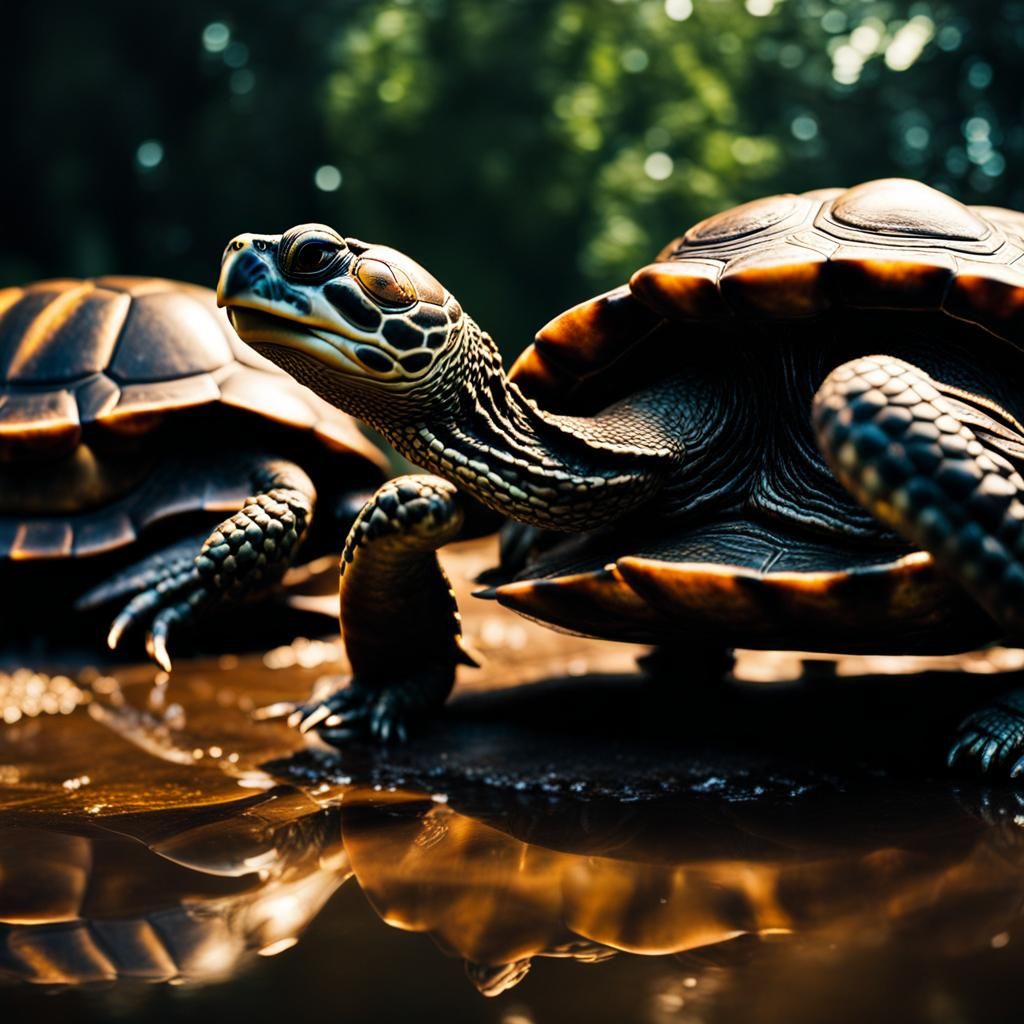 Turtles - AI Generated Artwork - NightCafe Creator