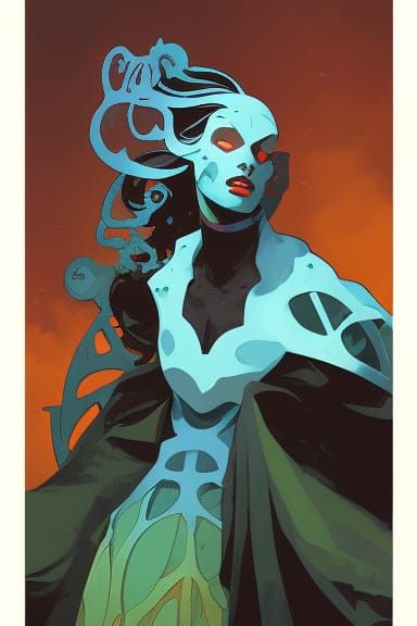 Undead witch - AI Generated Artwork - NightCafe Creator