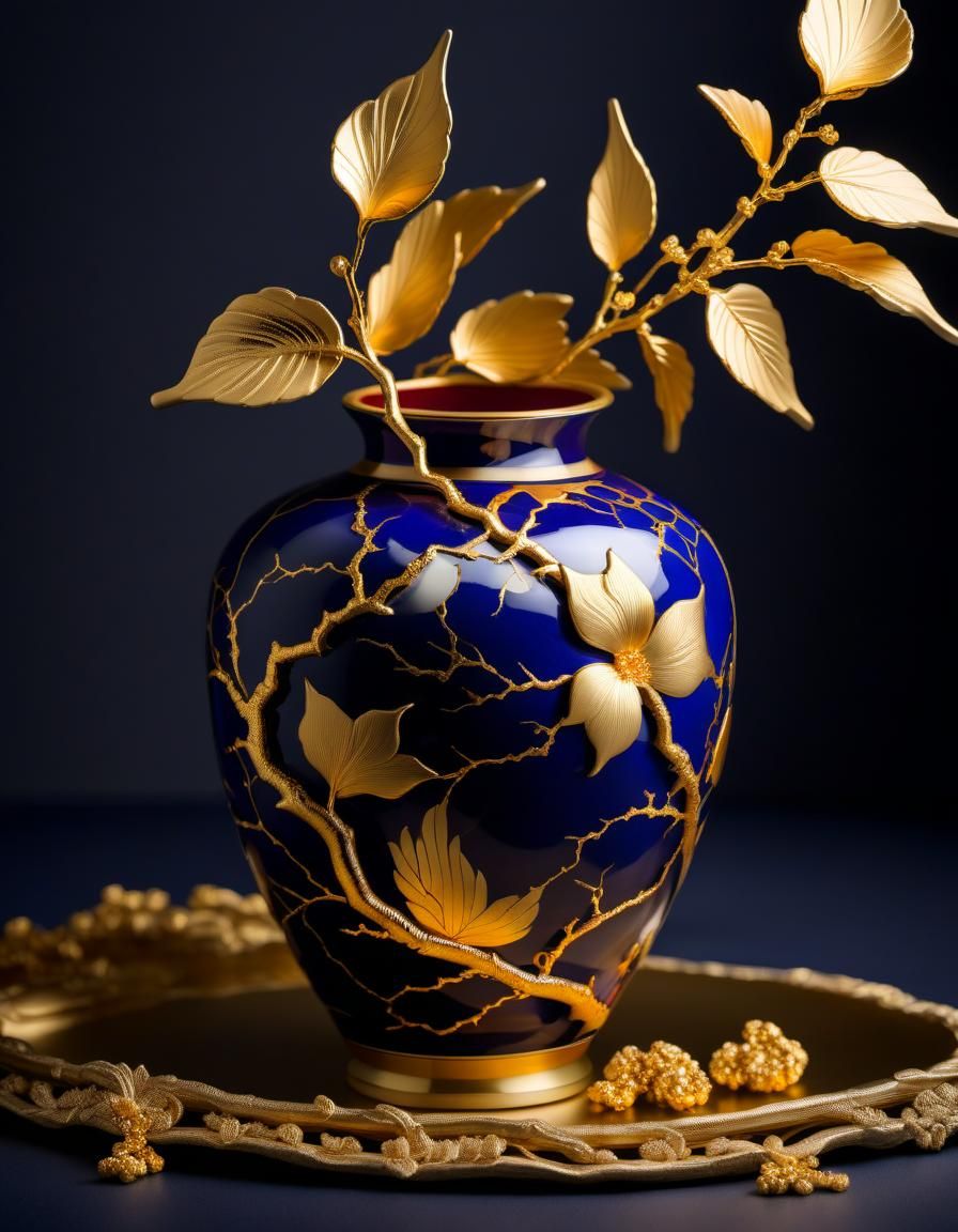 Kintsugi art - AI Generated Artwork - NightCafe Creator