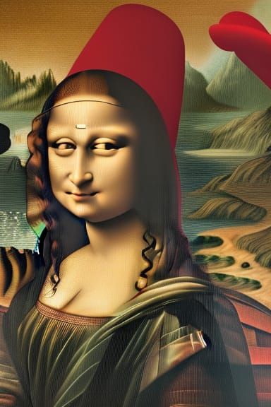 Mona Lisa - AI Generated Artwork - NightCafe Creator