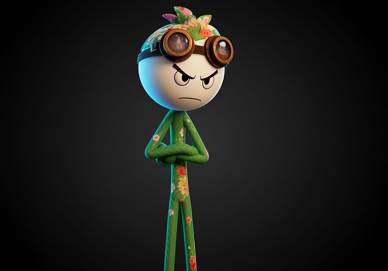 Euphemystic Chiral Pessimystic Grumpy Stick-Figure Guy