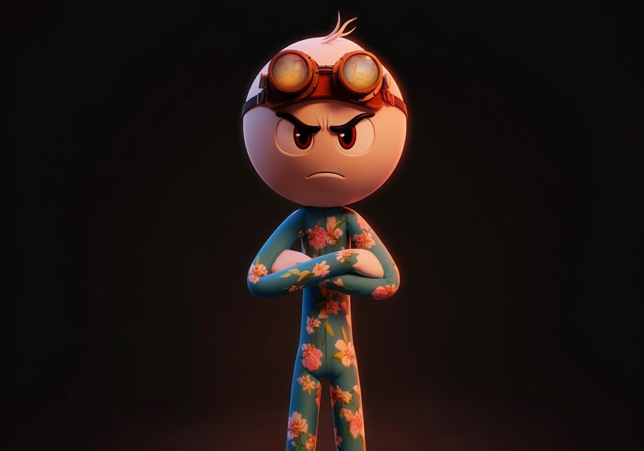 Euphemystic Chiral Pessimystic Grumpy Stick-Figure Guy